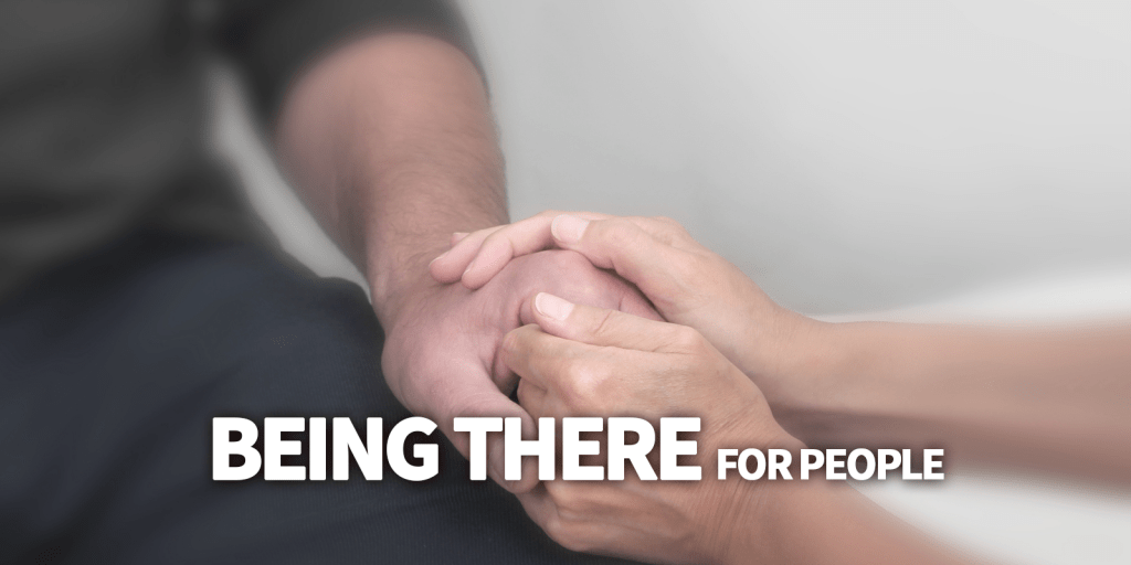 Being There For People - Casual Marketer